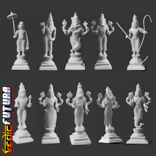 Dashavatar Set- 10 Avatars of Vishnu – VedicFutura
