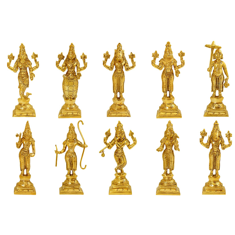 Dashavatar Set- 10 Avatars of Vishnu – VedicFutura